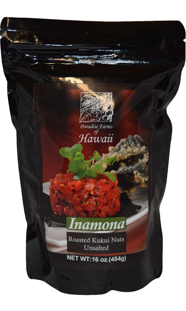 Paradise Farms of Hawaii - Inamona Roasted Kukui Nuts 16 oz – Alii ...